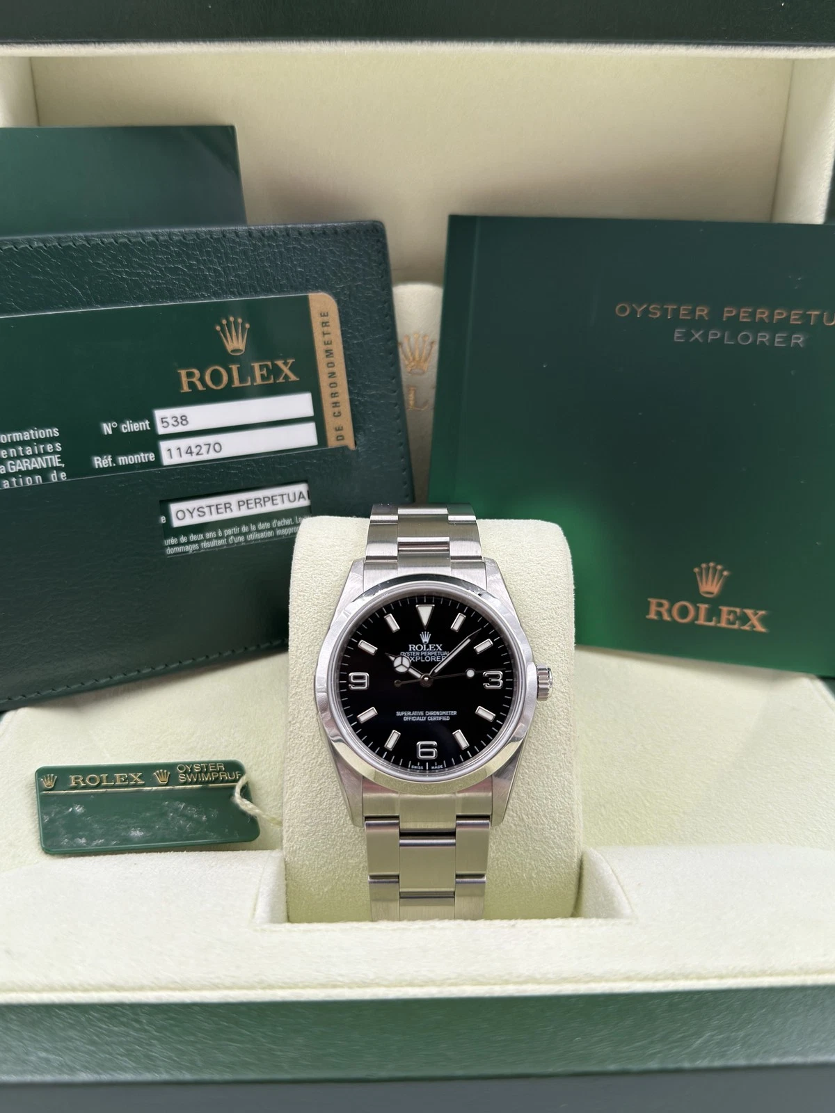 Rolex Explorer Sultan of Oman 114270 - Watch Limit